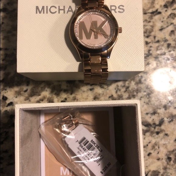 Michael Kors | Accessories | Michael Kors Monogram Ladies Watch | Poshmark